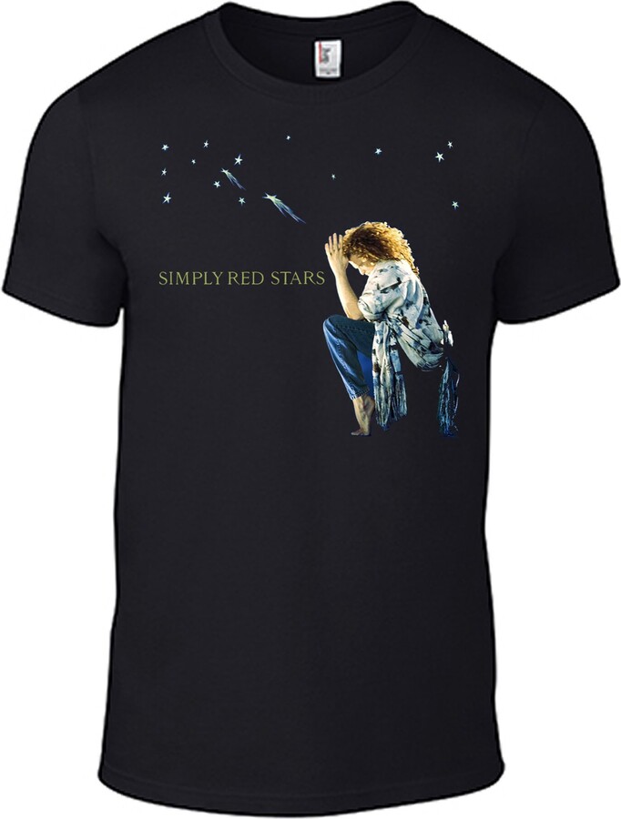 RW Originals Simply RED Mick Hucknall Stars Band T-Shirt Album CD ...