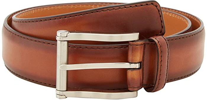 Magnanni Carbon Cognac Belt - ShopStyle