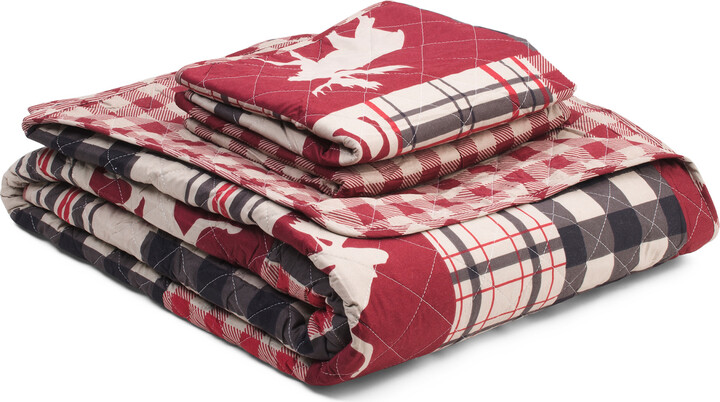 Redington Patchwork Moose Lodge Quilt Set - ShopStyle