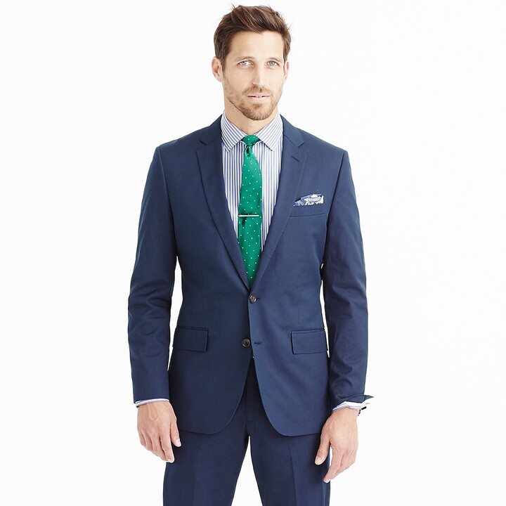 J.Crew Crosby suit jacket in Italian cotton piqué - ShopStyle