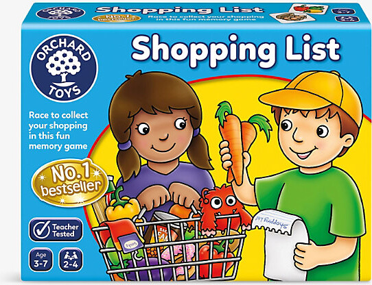 Orchard Toys Kids Shopping List Game - ShopStyle Baby & Toddler Books