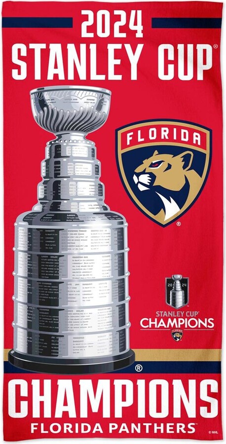 Wincraft Florida Panthers 2024 Stanley Cup Champions 30" x 60" Spectra ...