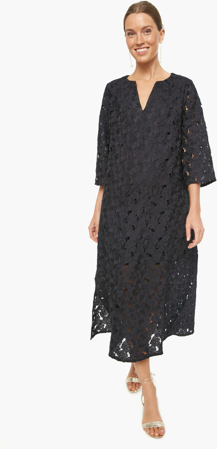 Tuckernuck Black V-Neck Lace Jamie Dress - ShopStyle