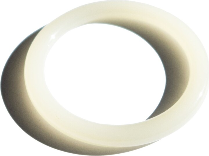 seree - 1994 Off White Thin Jade Bangle - ShopStyle Bracelets