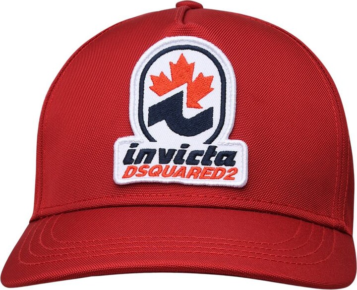 DSQUARED2 Red Nylon Cap - ShopStyle Hats