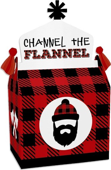 Big Dot of Happiness Lumberjack - Channel the Flannel - Treat Box Party ...