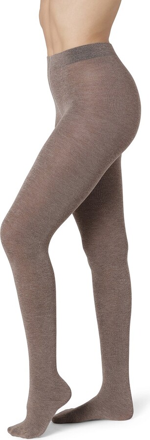 Women's Dear Denier Recycled Cashmere Tight, Brown Marl - ShopStyle Hosiery