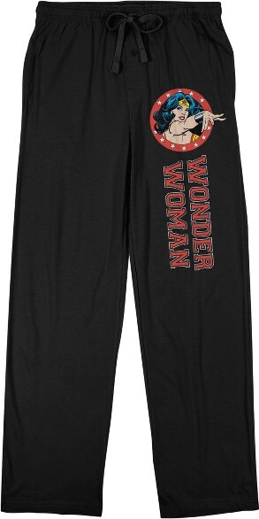 Dc Comics Wonder Woman Female Warrior Men's Sleep Pajama Pants ...