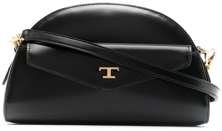 Tod's T logo crossbody bag - ShopStyle