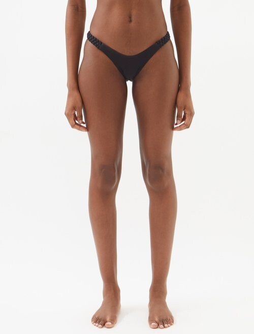 Isa Boulder Highweave Woven High-leg Bikini Briefs - ShopStyle Two Piece Swimsuits