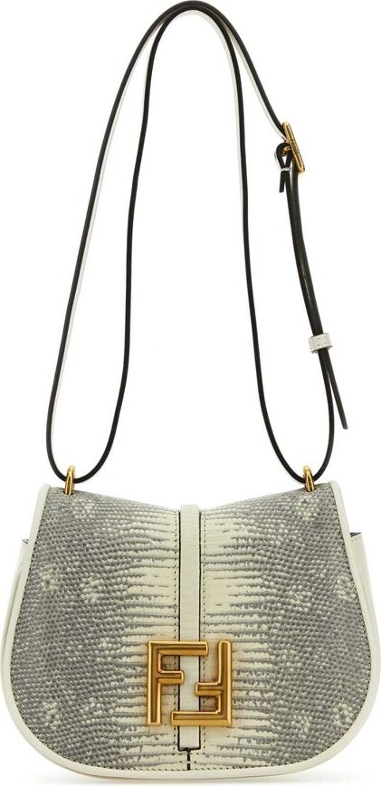 Fendi Logo Plaque Embossed Crossbody Bag - ShopStyle