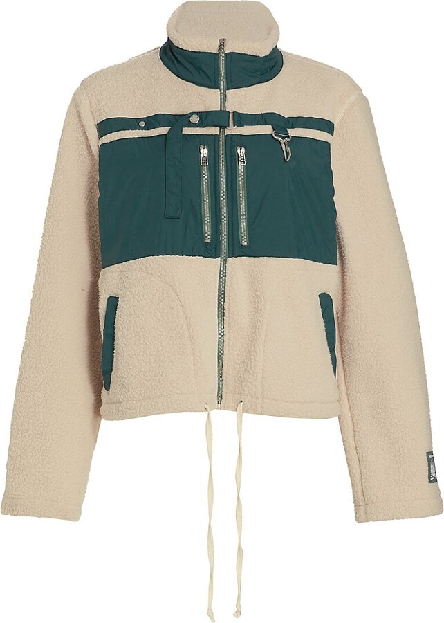 Reese Cooper Utilitarian Sherpa Fleece Jacket - ShopStyle