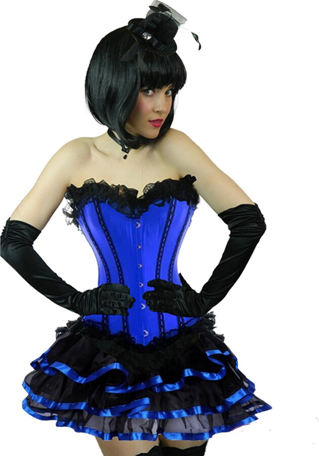 Yummy Bee - Corset Top Frilly Tutu Skirts for Women - Corset Dress ...