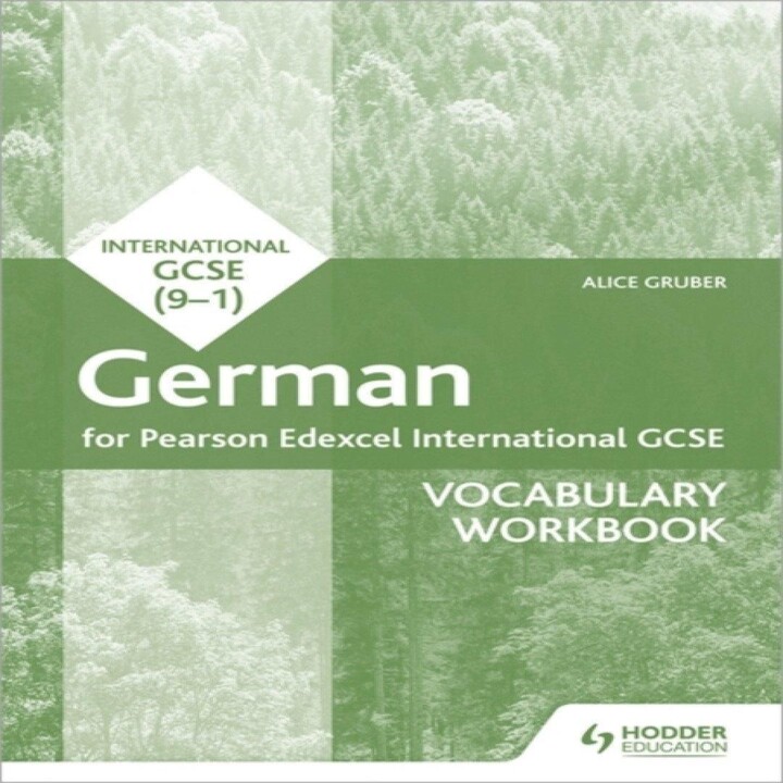 Alice Gruber Pearson Edexcel International GCSE German Vocabulary ...