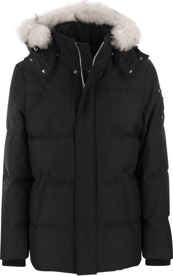Moose Knuckles CLOUD 3Q - Down jacket with hood and fur - ShopStyle