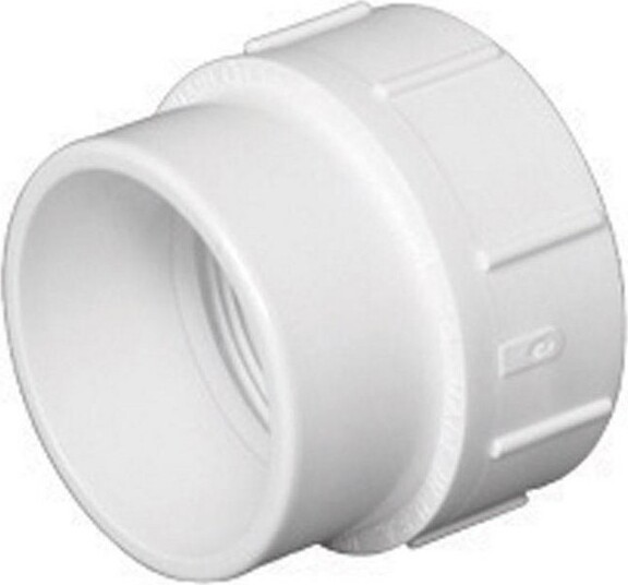 Charlotte PIPE 2 DWV FITTING CLEANOUT ADAPTER DWV (DRAIN, WASTE AND ...