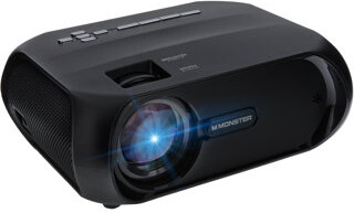 Monster Image Pro 1920x1080 HD TFT LCD Projector, 100-Inch Portable ...