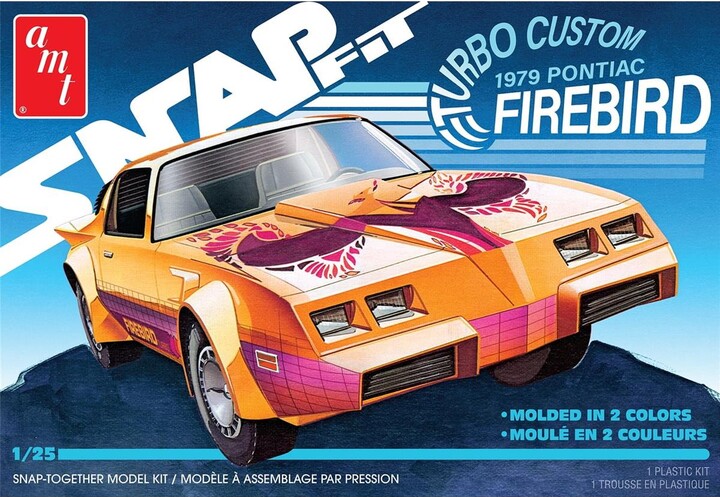AMT 1-25 Scale Skill 1 Snap 1979 Pontiac Firebird Turbo Custom Model ...