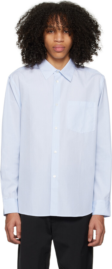 Berner Kühl Blue Volume Shirt - ShopStyle