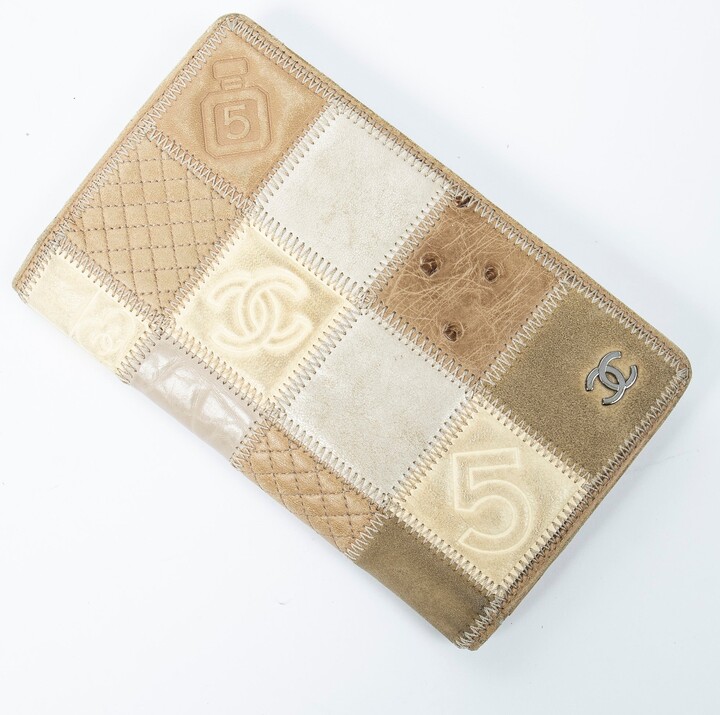 Chanel Patchwork Precious Symbols Long Bifold Wallet - ShopStyle