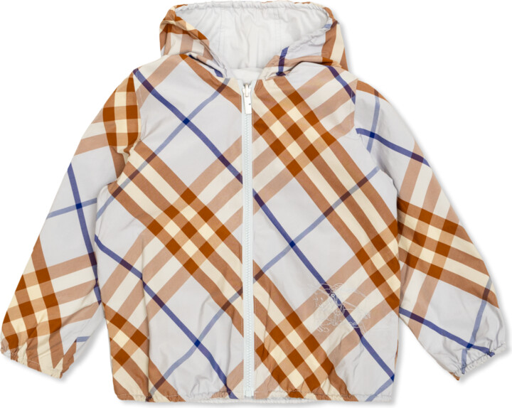 Burberry Children Reversible Jacket With Hood., , - ShopStyle
