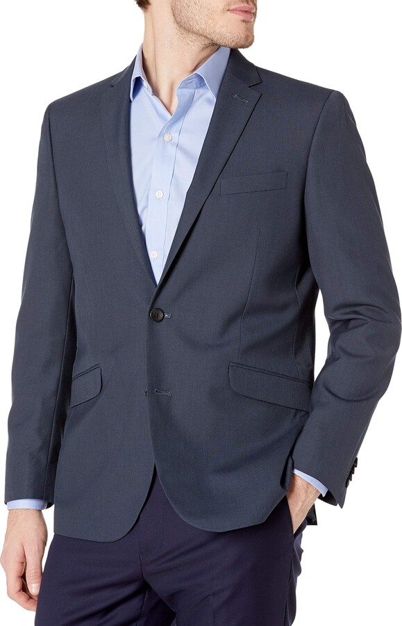 Adolfo Men's Slim Fit Micro Tech Suit Jacket - ShopStyle