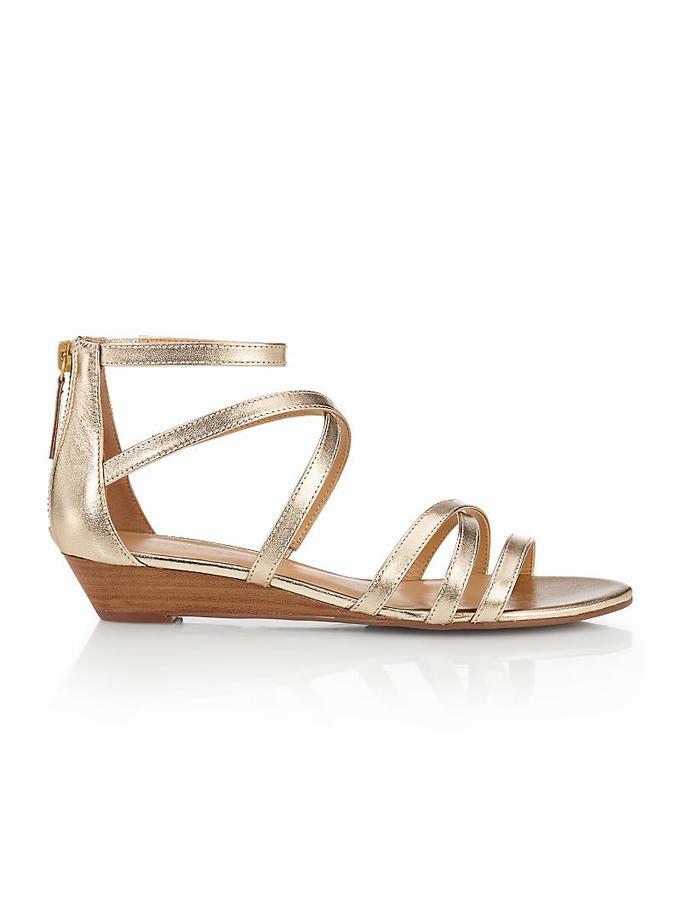 Talbots Capri Gladiator Wedge-Metallic - ShopStyle Wedges