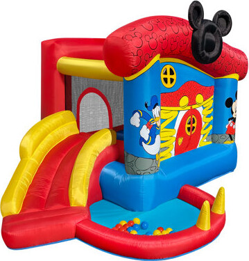 Magic Jump Disney Mickey Mouse Funhouse Outdoor Bounce House with Slide ...