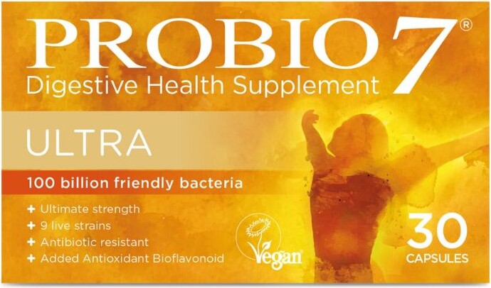 Forever Young Probio7 Ultra Digestive Health Supplements (30 Capsules ...