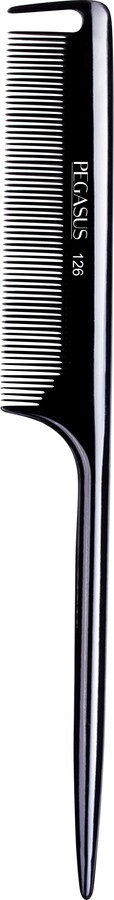 Pegasus Pin Tail Comb Fine Teeth Sectioning Hook 126 Black - ShopStyle ...
