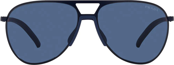 Prada Linea Rossa Pilot-Frame Sunglasses - ShopStyle