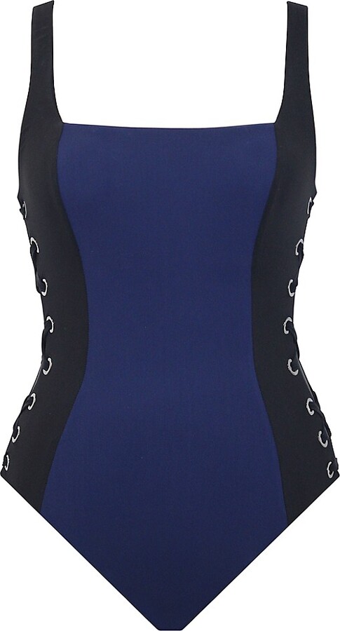 Amoressa By Miraclesuit Copernicus Moonraker One Piece Swimsuit Shopstyle