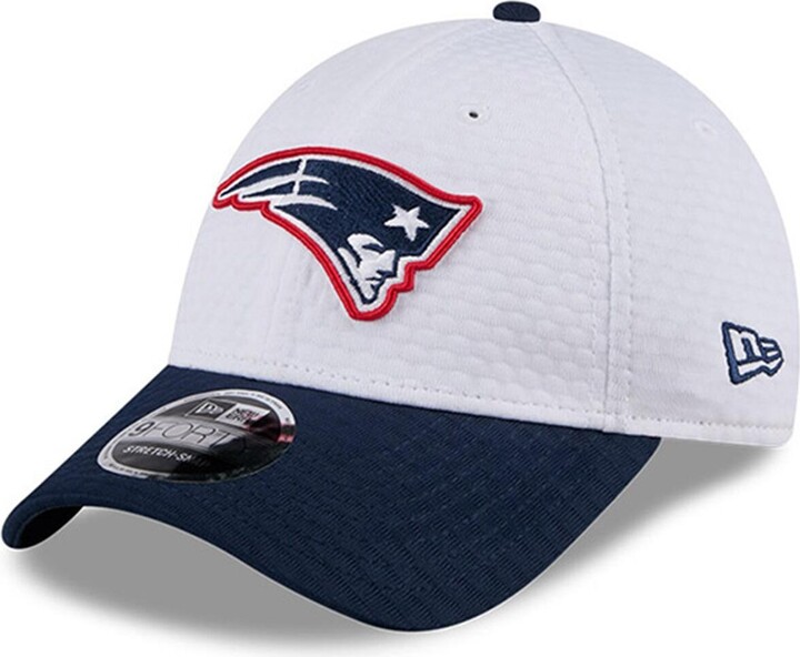 New Era Men's White/Navy New England Patriots 2024 Nfl Training Camp ...