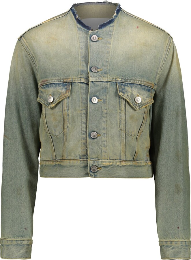 Maison Margiela Vintage Wash Denim Jacket - ShopStyle