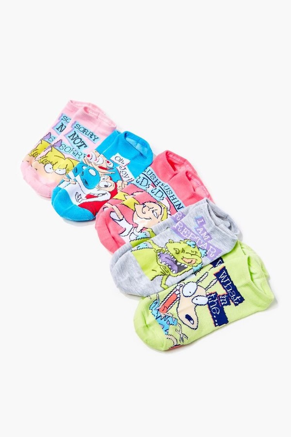 Forever 21 Nickelodeon Ankle Socks Set - ShopStyle