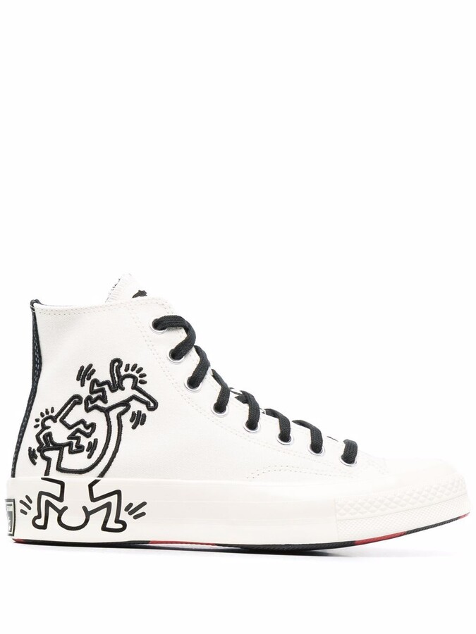 Converse x Keith Haring Chuck 70 sneakers - ShopStyle