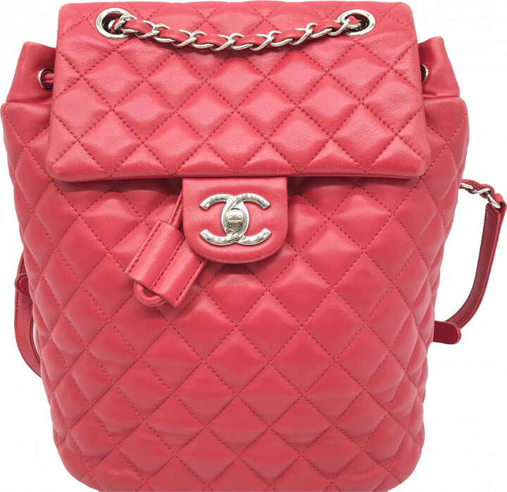 Chanel Leather backpack - ShopStyle
