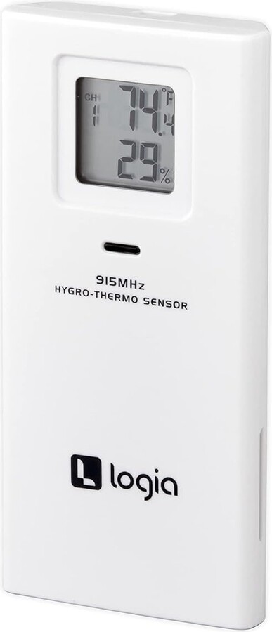 Logia Indoor Wireless Hygro-Thermo Weather Station Add-On Sensor ...