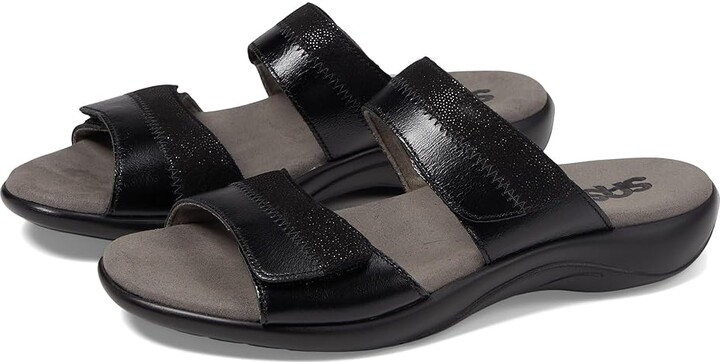 SAS Nudu Adjustable Slide (Midnight) Women's Slide Shoes - ShopStyle