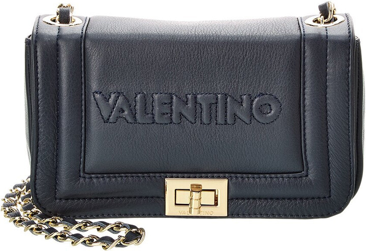 Valentino By Mario Valentino Beatriz Embossed Leather Shoulder Bag ...