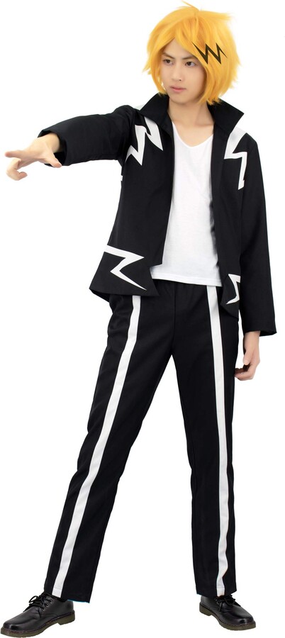 C-ZOFEK My Hero Academia Kaminari Denki Costume for Mens Cosplay ...