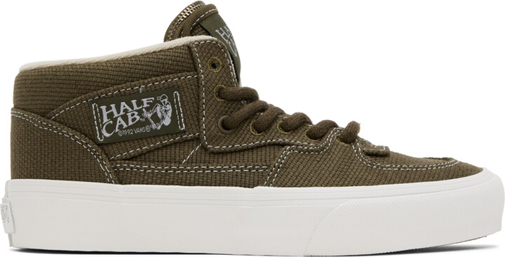 Vans Khaki Half Cab Cp Vr3 Lx Sneakers - ShopStyle