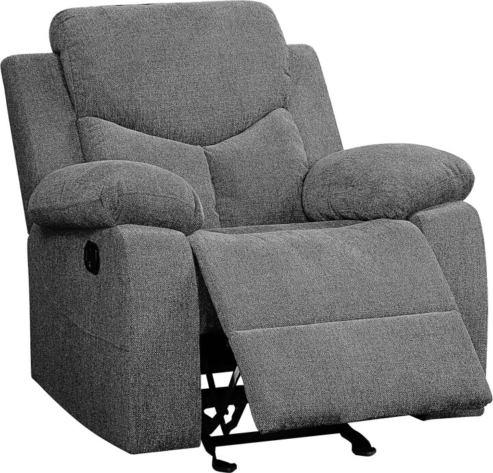 NINEDIN Modern Motion Glider Recliner Tufted Theater Seating Theater ...