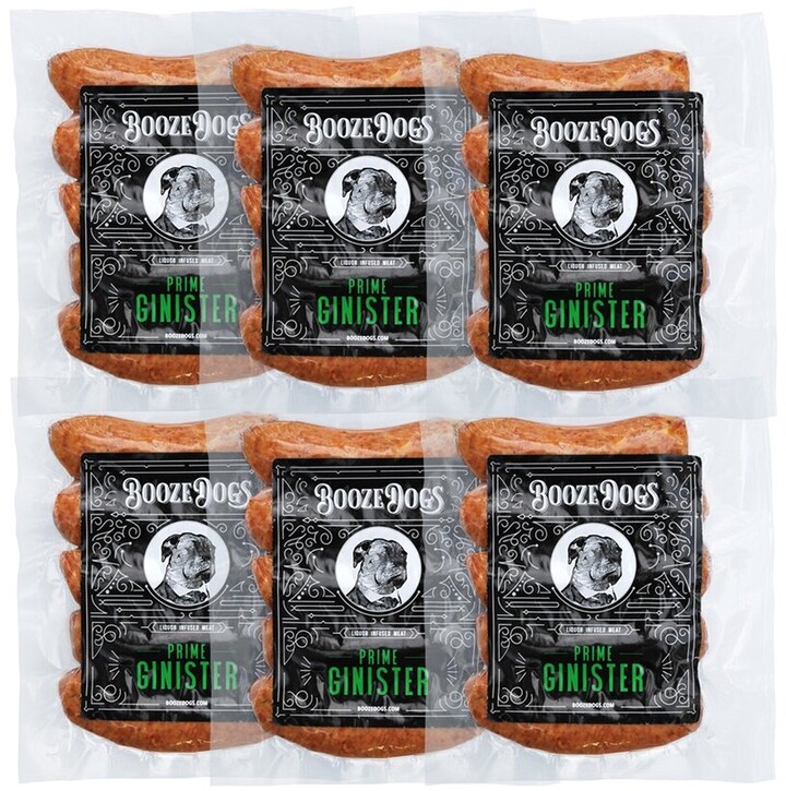 Booze Dogs 6 Lbs. Prime Ginister Bratwursts - ShopStyle Food & Beverage