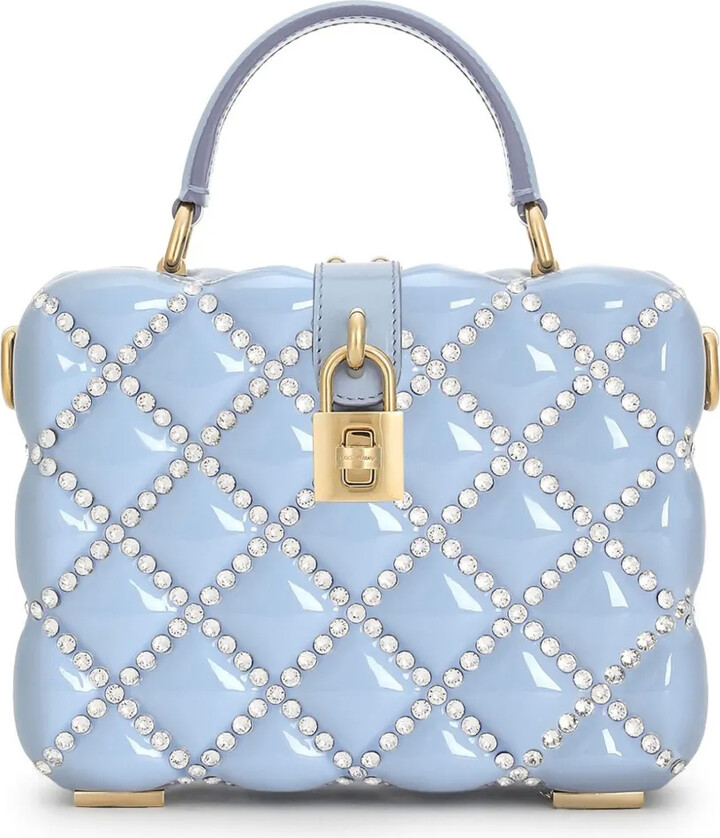 Dolce & Gabbana Crystal-Embellished Padlock Mini Bag - ShopStyle