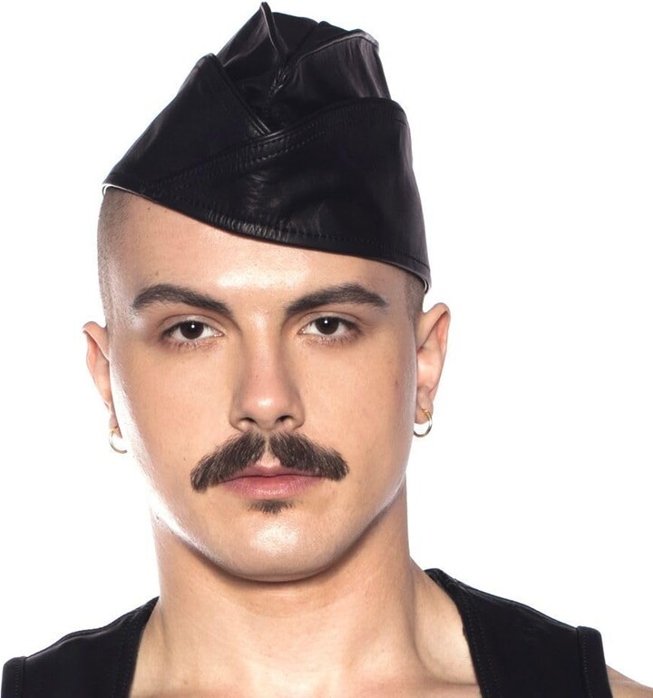 Prowler RED Triangle Cap Black Single Red Range of Leather - ShopStyle Hats