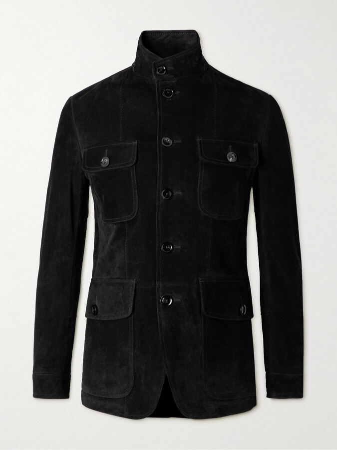 Tom Ford Suede Field Jacket - ShopStyle