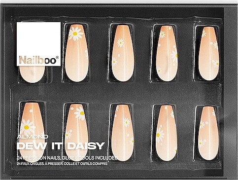 Nailboo Dew It Daisy Press On Nails - ShopStyle