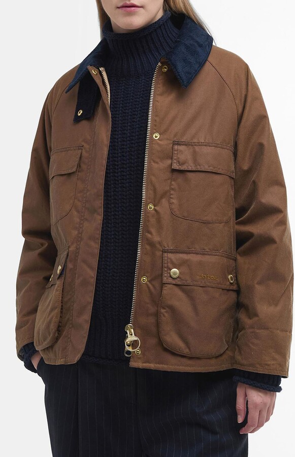 Barbour Ruth Waxed Cotton Jacket - ShopStyle