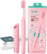 quip Smart Rechargeable Sonic Metal Electric Toothbrush with Timer and ...